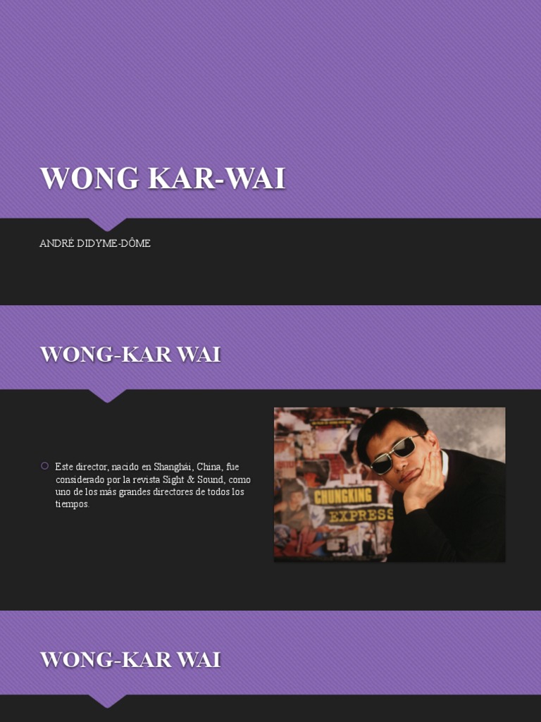 Wong Kar-Wai | PDF