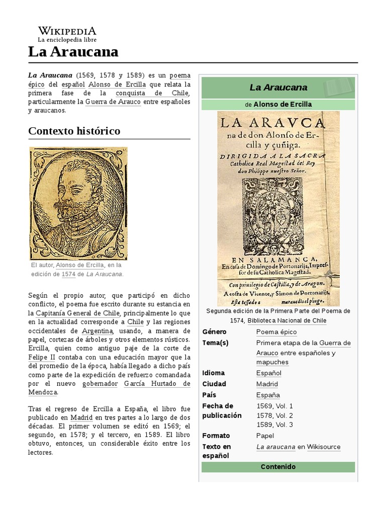 La Araucana | PDF