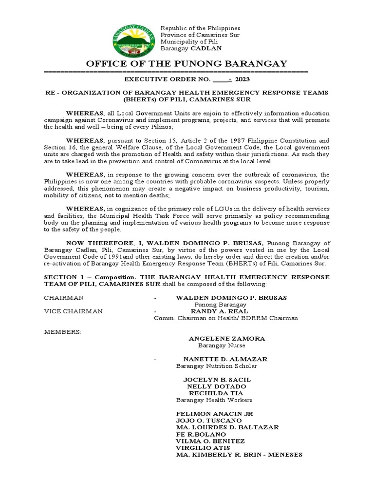 02 - BHERTS With Nurse 2022 | PDF