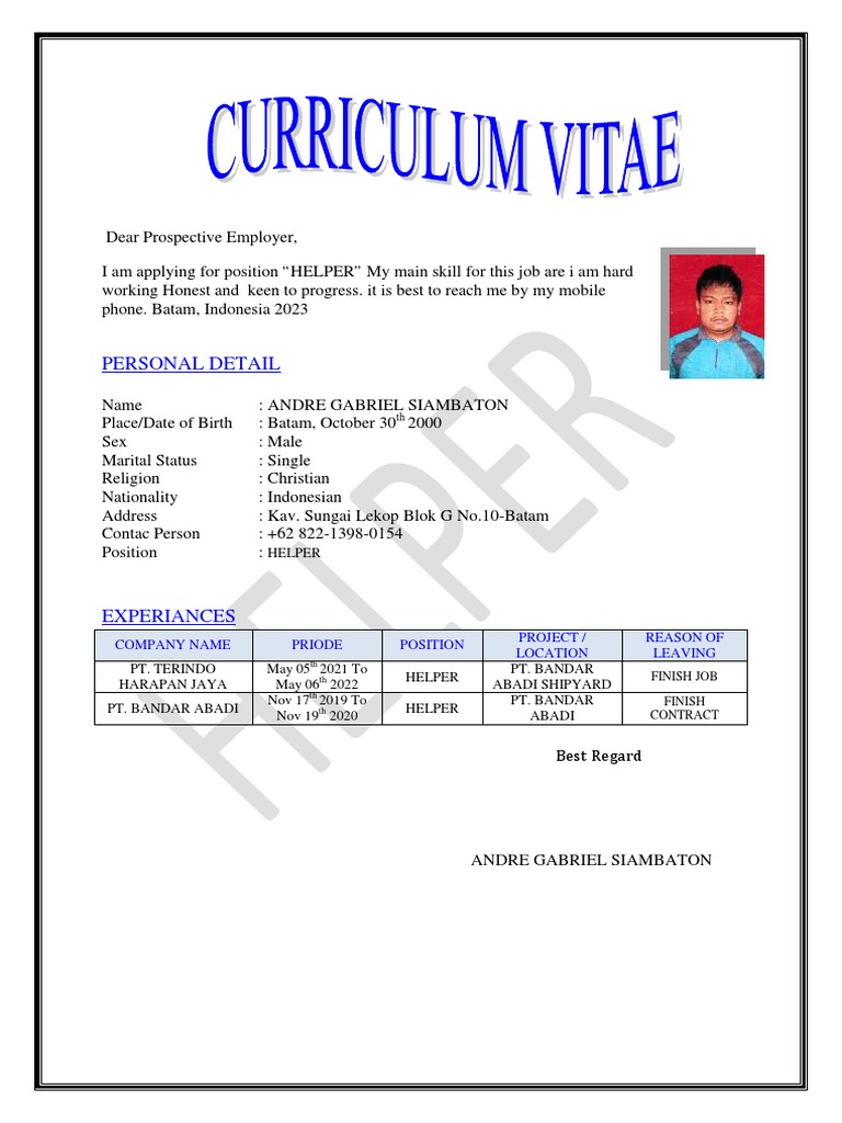 Andre Gabriel Siambaton | PDF