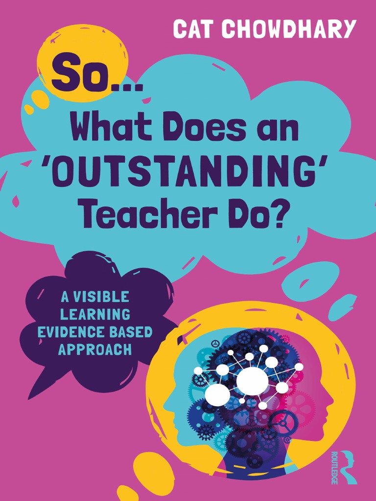 So What Does An Outstanding Teacher Do | PDF | Self Efficacy | Teachers