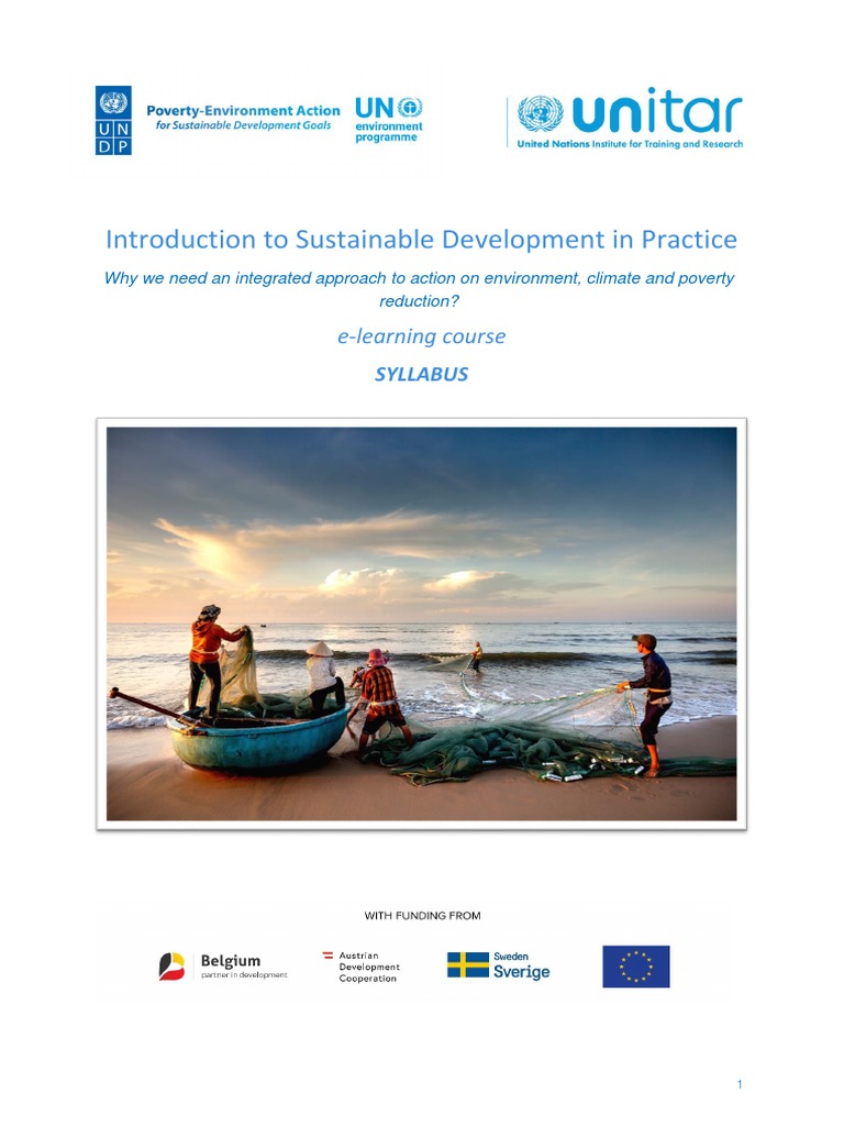 Introduction To Sustainable Development in Practice - Syllabus | PDF ...