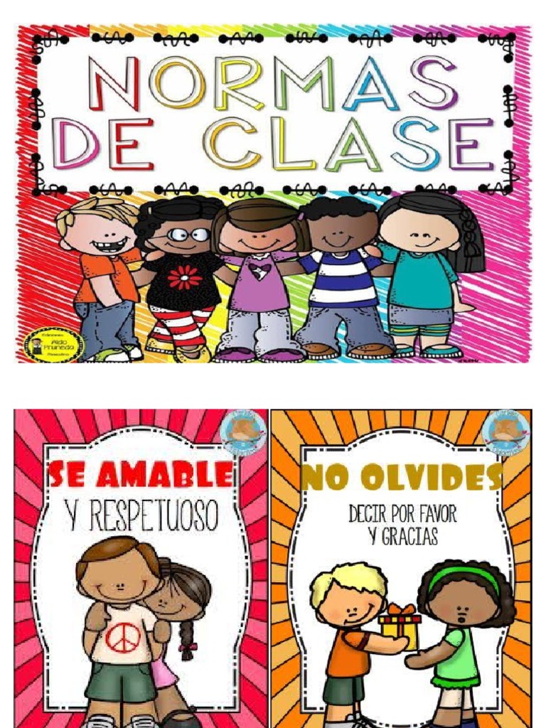 Normas de Convivencia para Imprimir | PDF