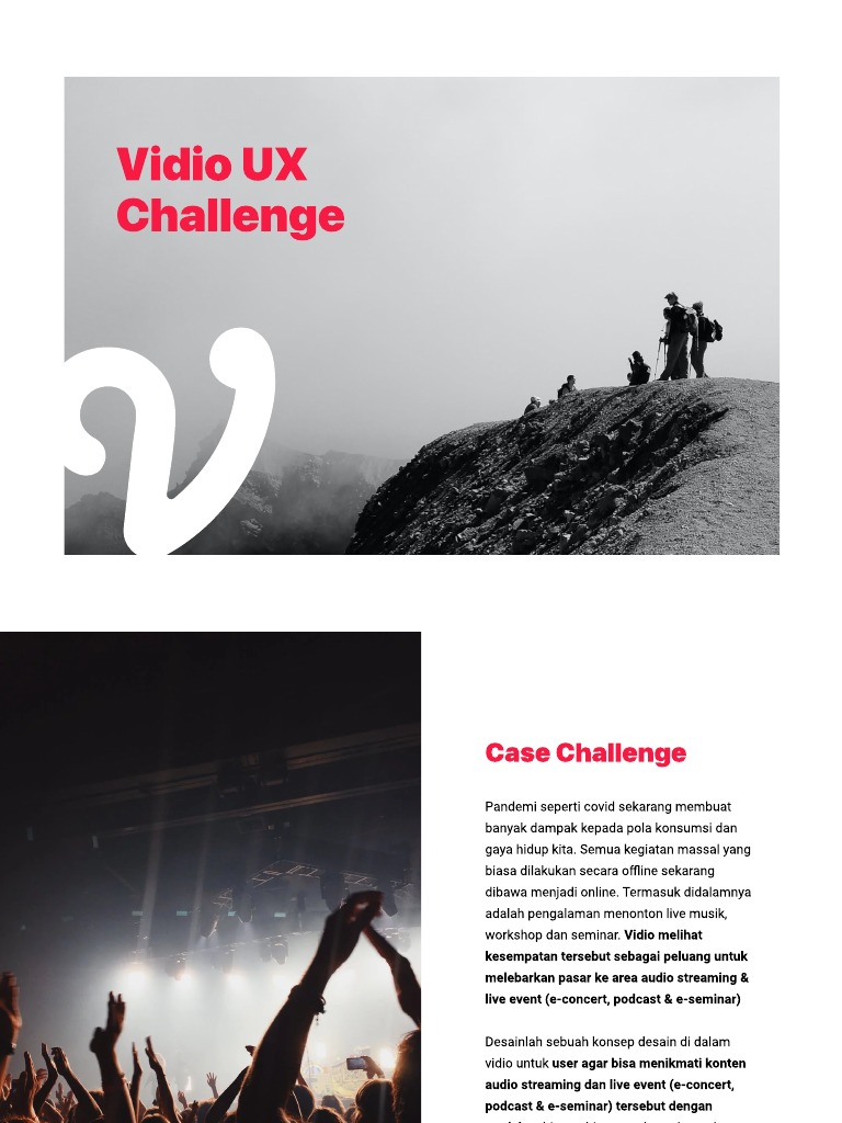 Vidio UX Challenge | PDF