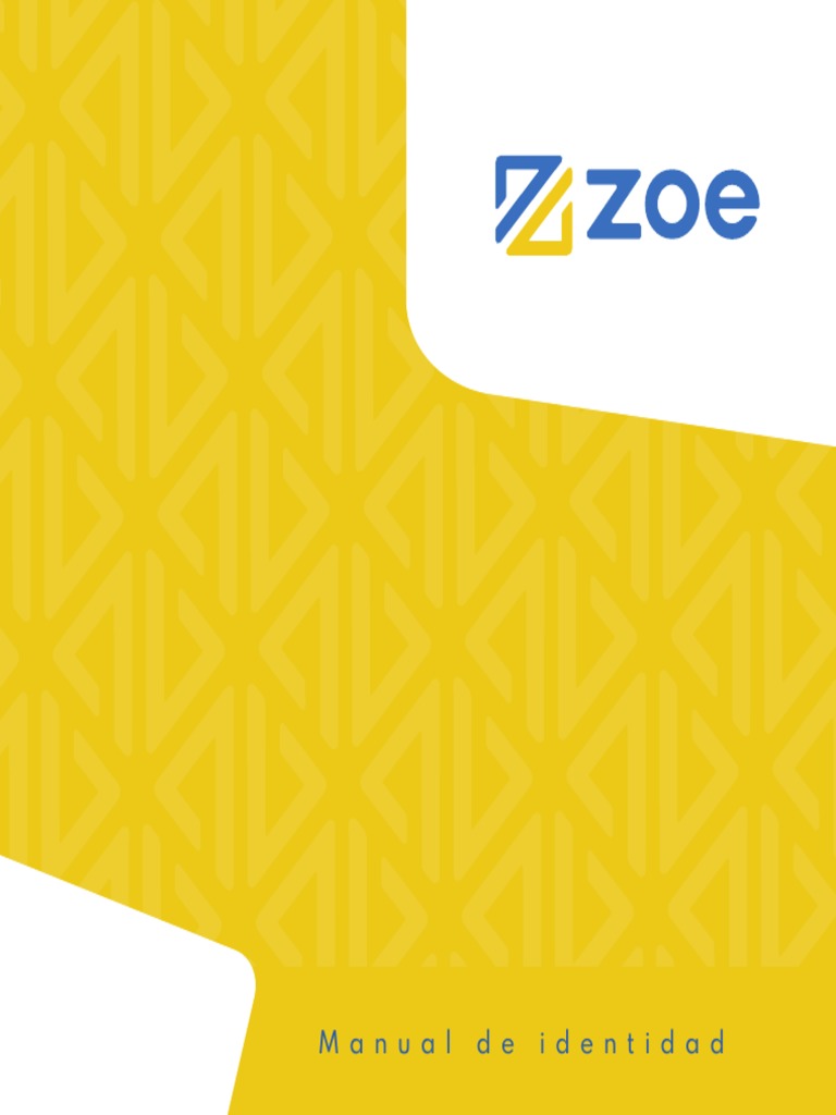 Manual de Identidad de Marca (Branding) - Ej ZOE | PDF | Logos | Procesos de negocio