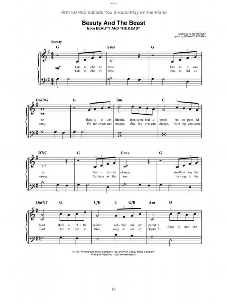 Beauty and The Beast | PDF