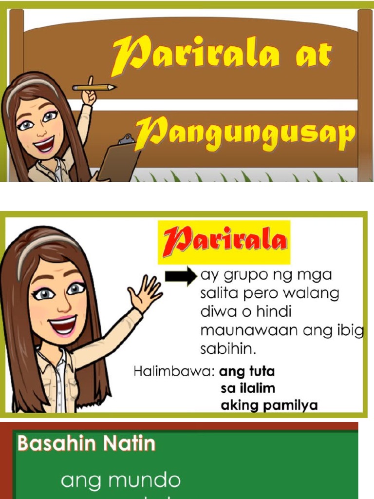 Parirala at Pangungusap | PDF