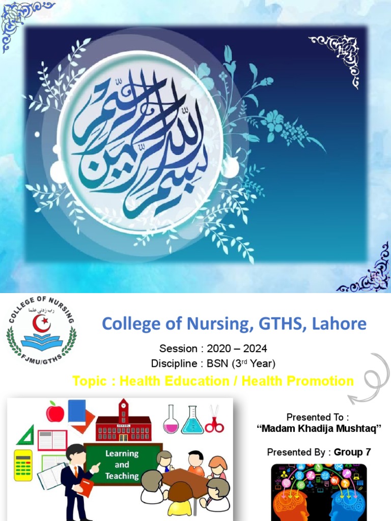 Health Education - Assignment-3 | PDF | Psychological Concepts | Psychology