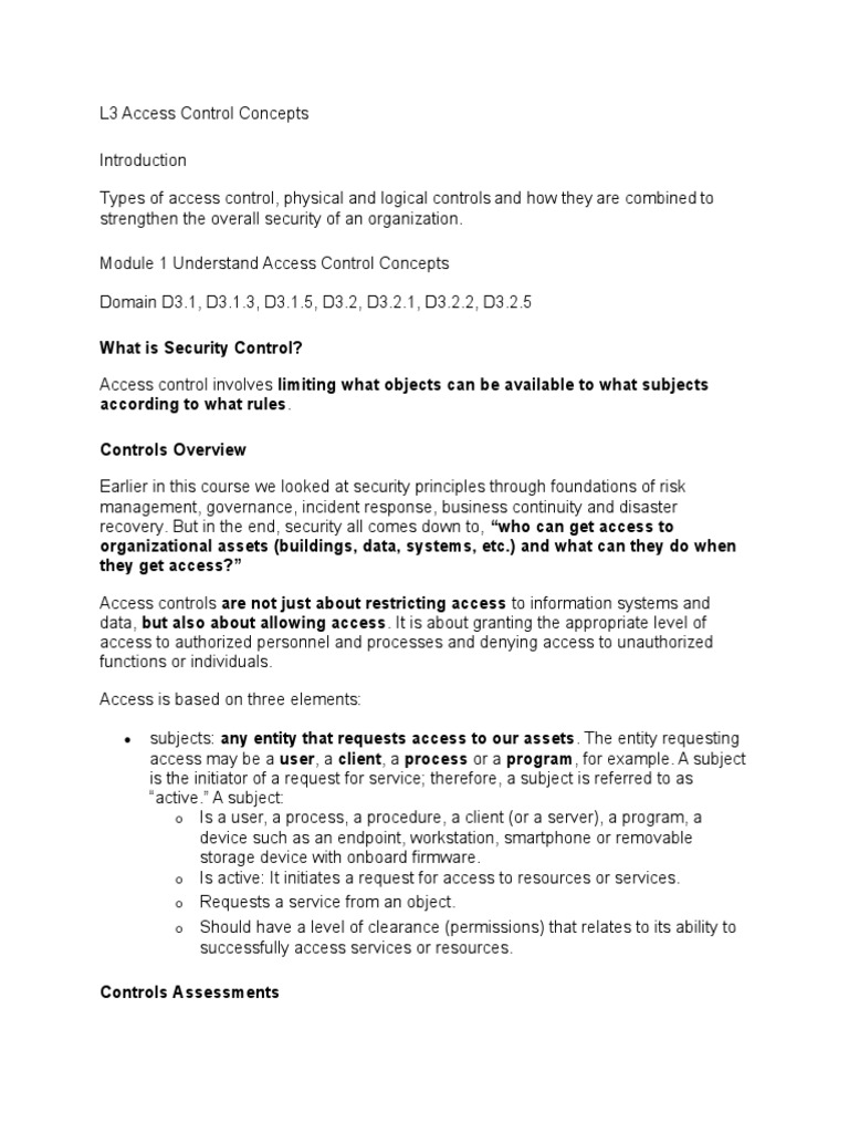 Isc Chapter 1 | PDF | Computer Network | Computer Access Control
