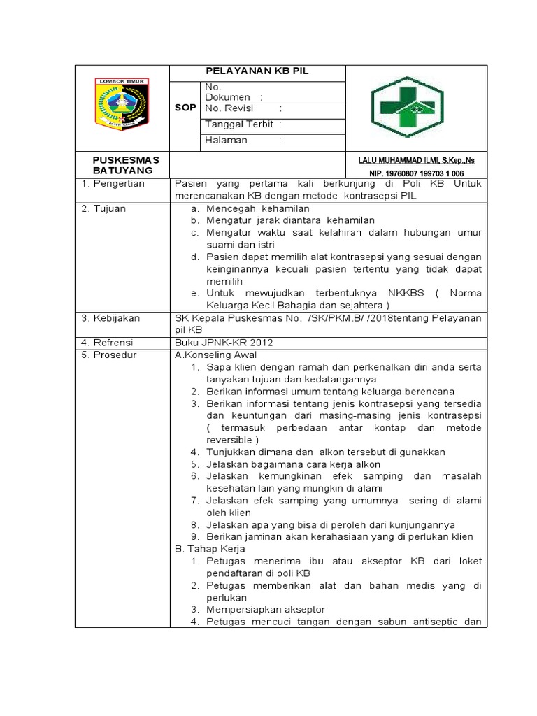 SOP KB PIL | PDF