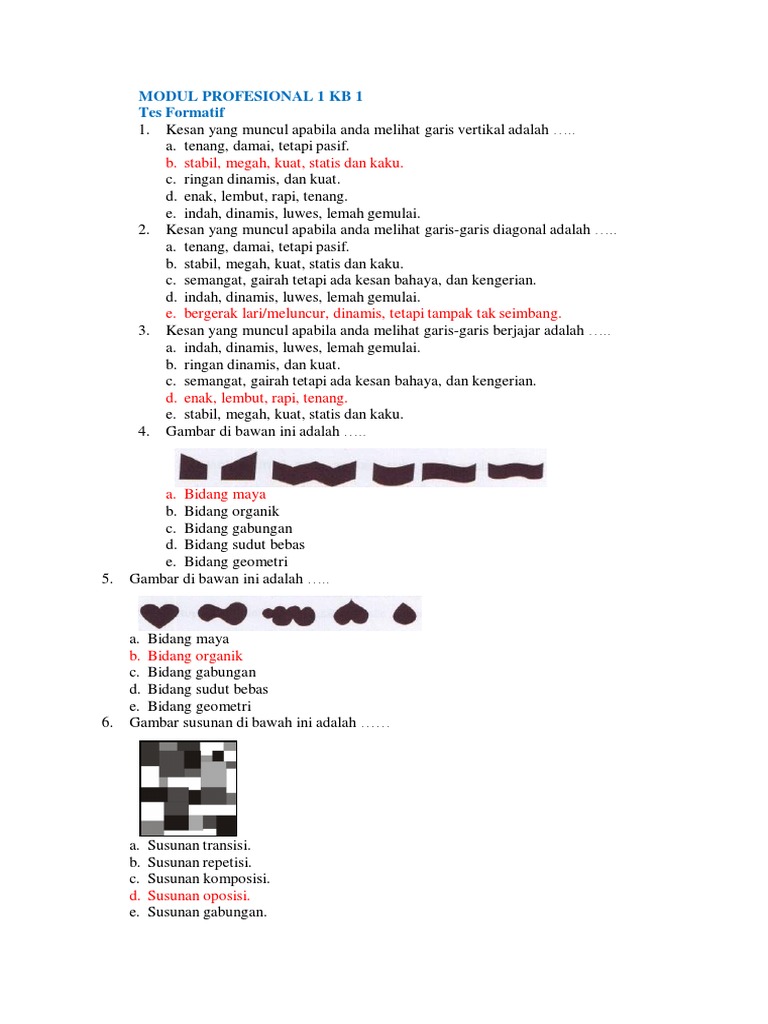 Soal Dan Jawaban Modul 5 Profesional DG | PDF