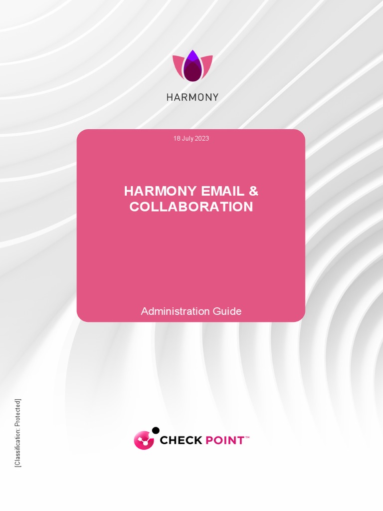 CP Harmony Email Collaboration Admin Guide | Download Free PDF ...