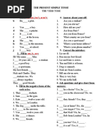 Past and Present Simple Mixed Exercises-Merged | PDF