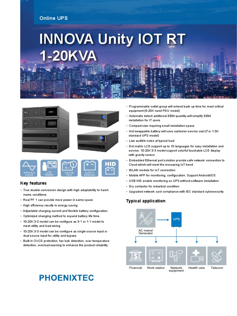 A1 1c Innova Ups 1000va | PDF | Battery Charger | Cloud Computing