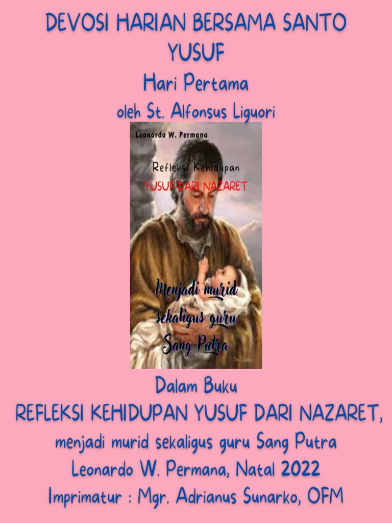 Devosi Harian Bersama Santo Yusuf Oleh Santo Alfonsus Liguori | PDF