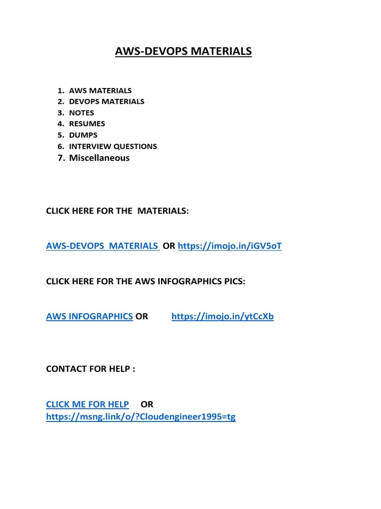 Aws Devops (2) - Merged | PDF