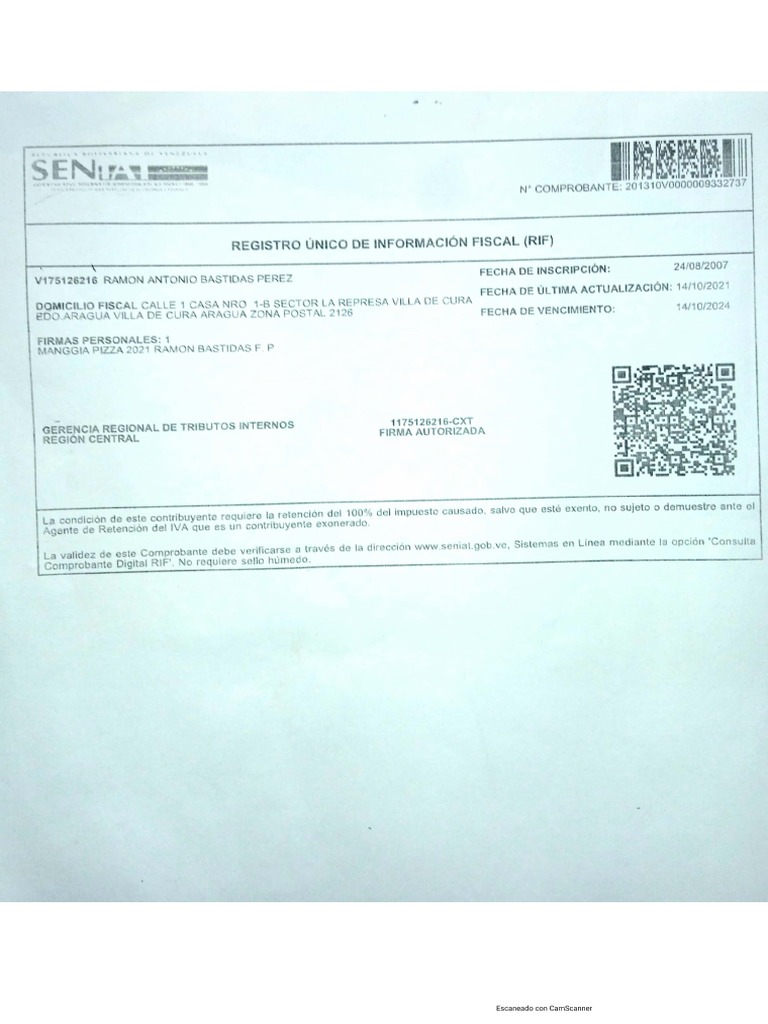 Rif Ramón Antonio | PDF