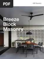 Breeze Block Design Guide | PDF | Concrete | Masonry