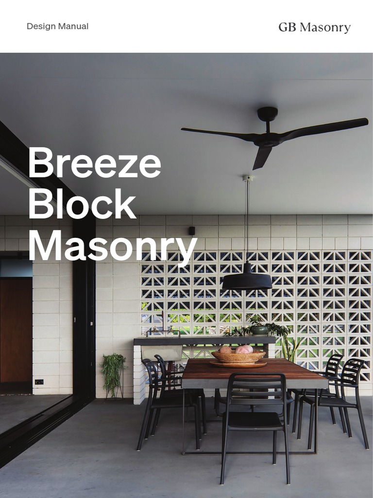 AM Breeze Block Design | PDF | Concrete | Masonry