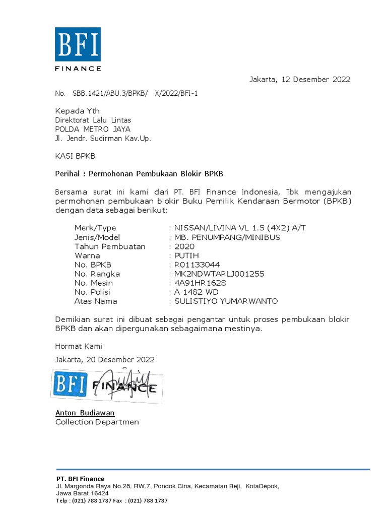 Cabut Blokir Bfi | PDF