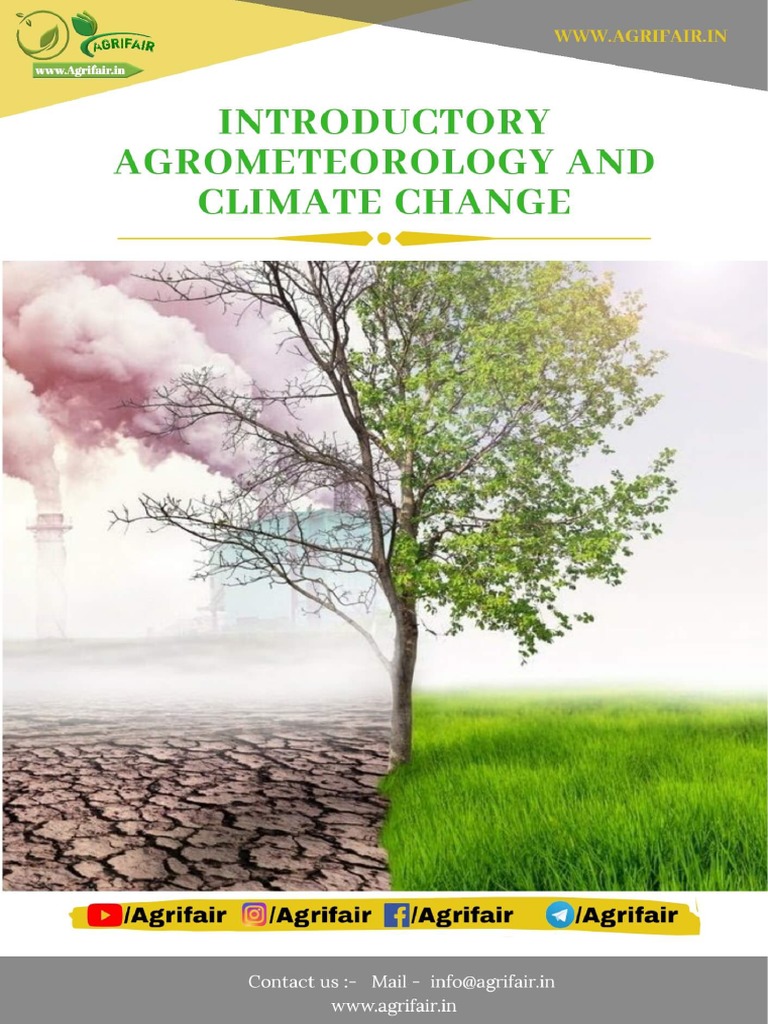 Introductory Agrometeorology and Climate Change | PDF | Atmosphere Of ...