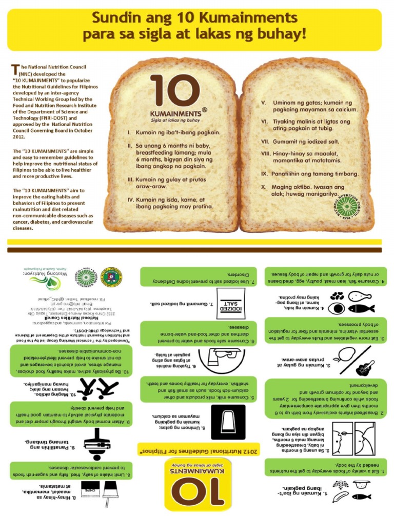 10 Kumain Ments | PDF