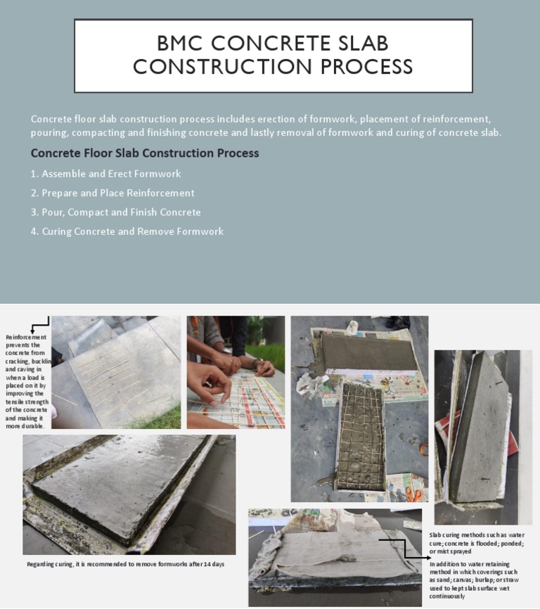 BMC Concrete Slab Construction Process | PDF