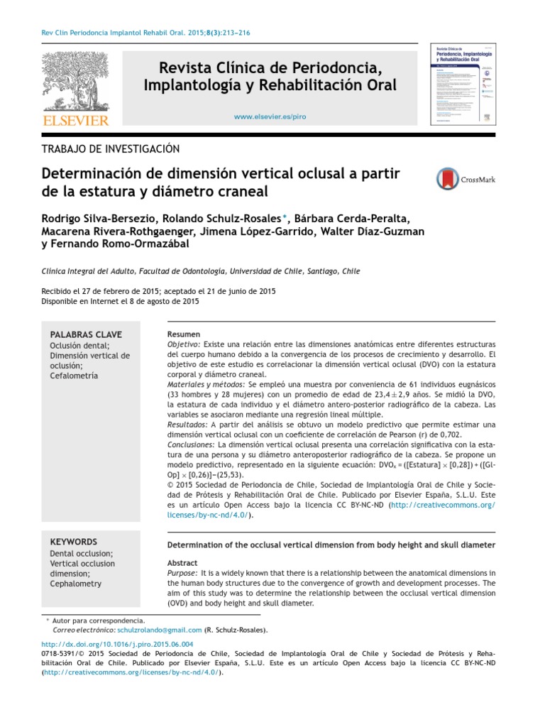 Artículo atm | PDF | Cráneo | Odontología