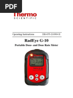RadEye B20-ER - Thermo Scientific | PDF | Menu (Computing) | Computing ...