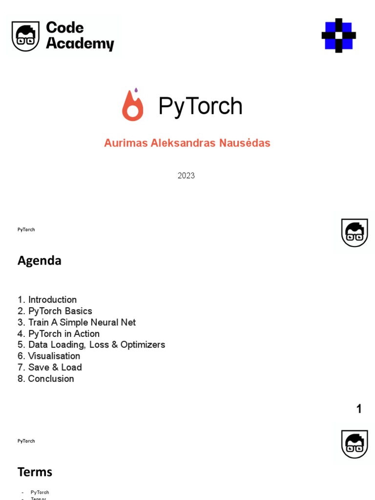 Day 45 PyTorch Presentation | PDF | Applied Mathematics | Artificial Intelligence
