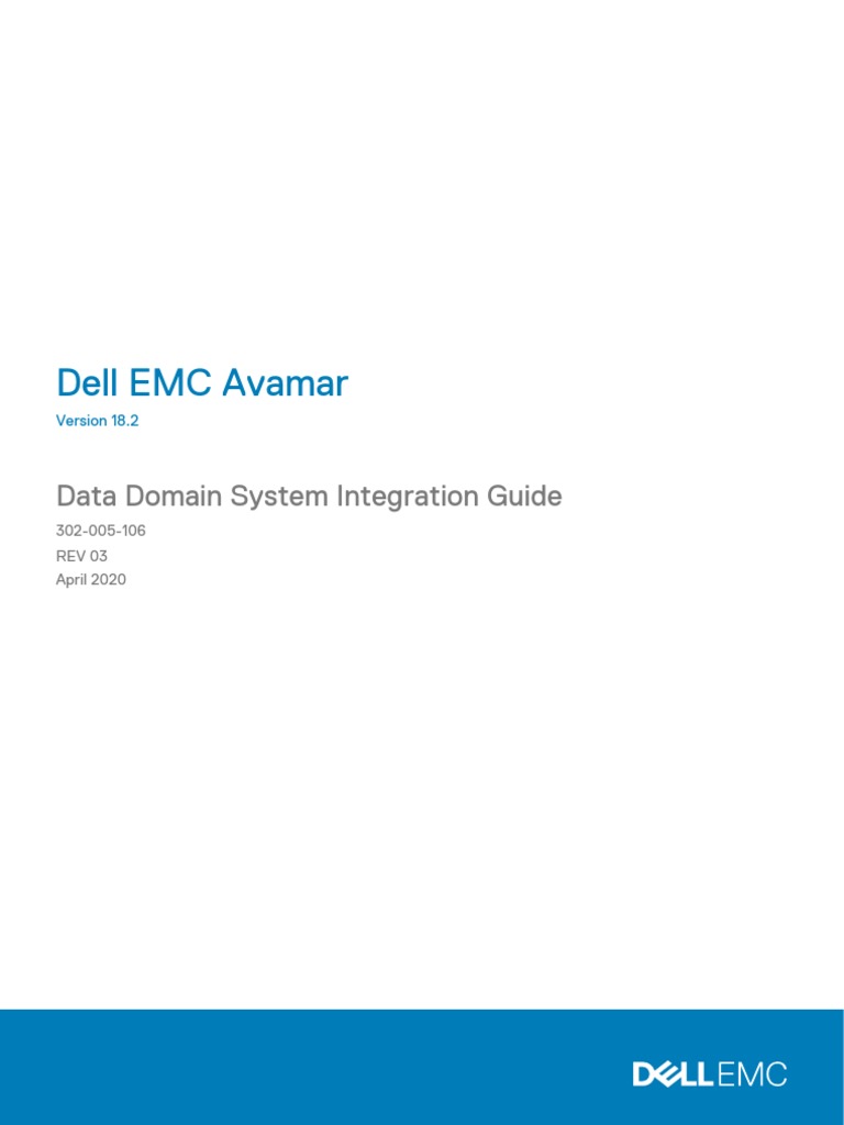 Replication Avamar Datadomain | PDF | Backup | Secure Shell