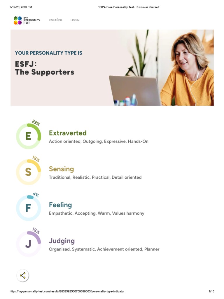 Myers & Briggs' Personality Types | PDF | Personality Type | Cognitive ...
