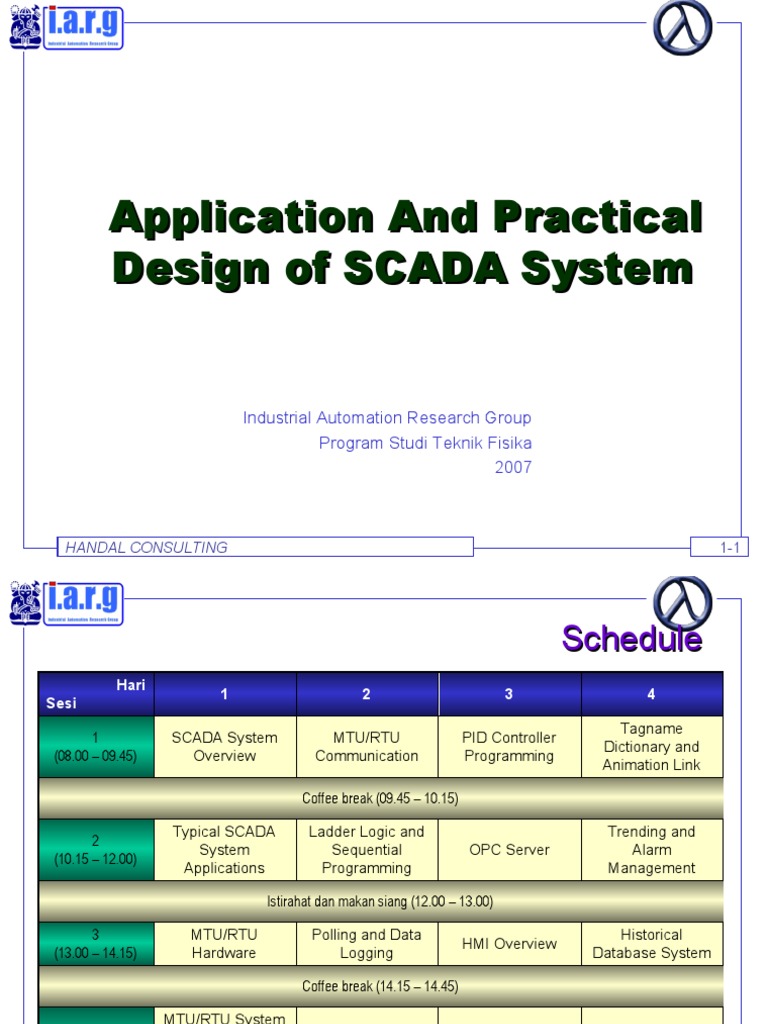 01 SCADA System Overview | PDF | Scada | Electronics