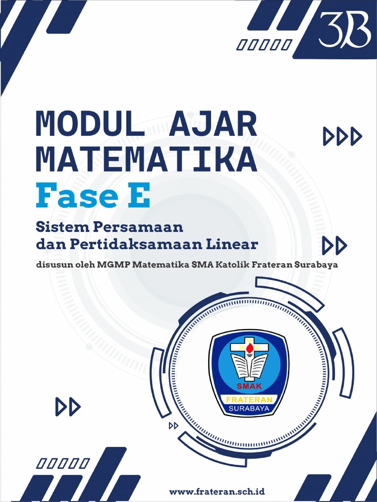 Sistem Persamaan Dan Pertidaksamaan Linear - 01 | PDF | Metode & Bahan Ajar