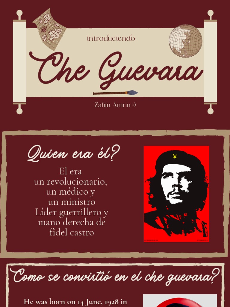 Che Guevara - Spanish Presentation | PDF