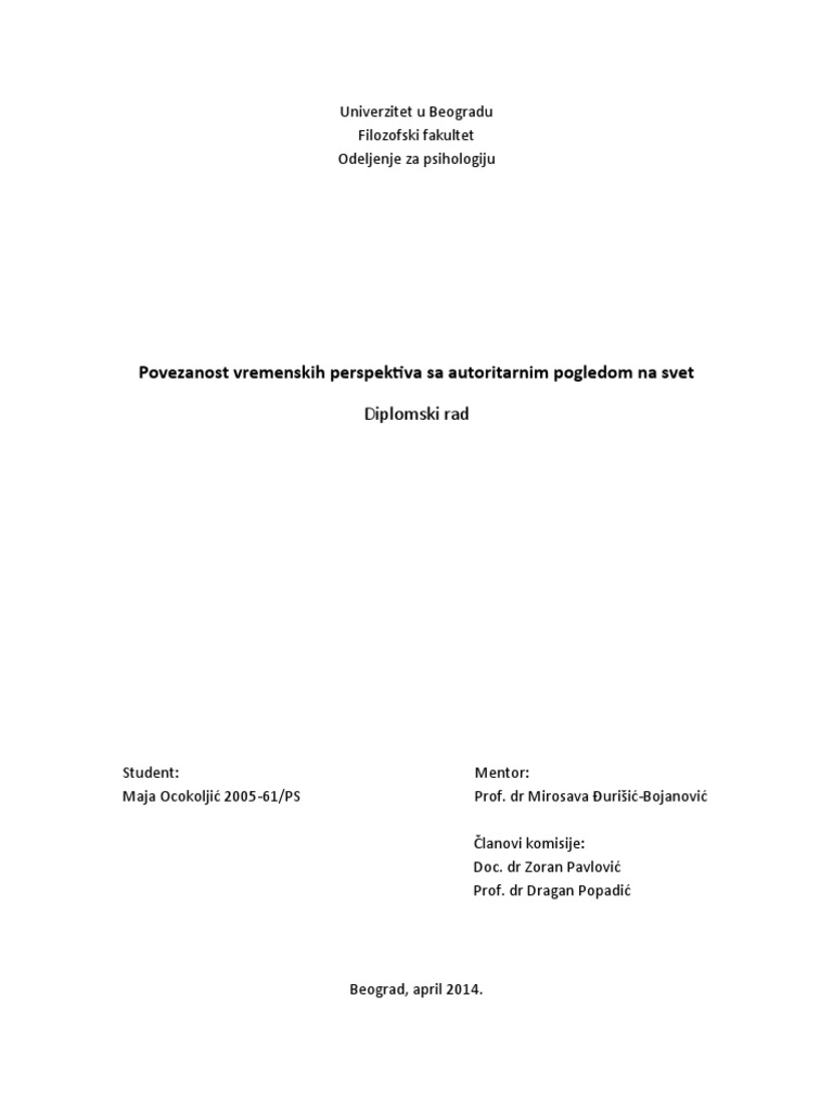 Diplomski - Maja | PDF