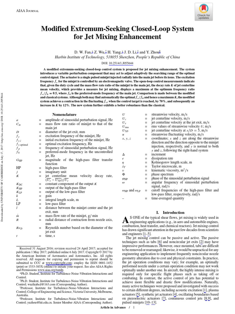 9.fan Et Al. - 2017 - Modified Extremum-Seeking Closed-Loop System For ...