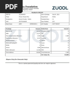 TCS September 2022 Salary Slip Details | PDF | Taxes | Paycheck