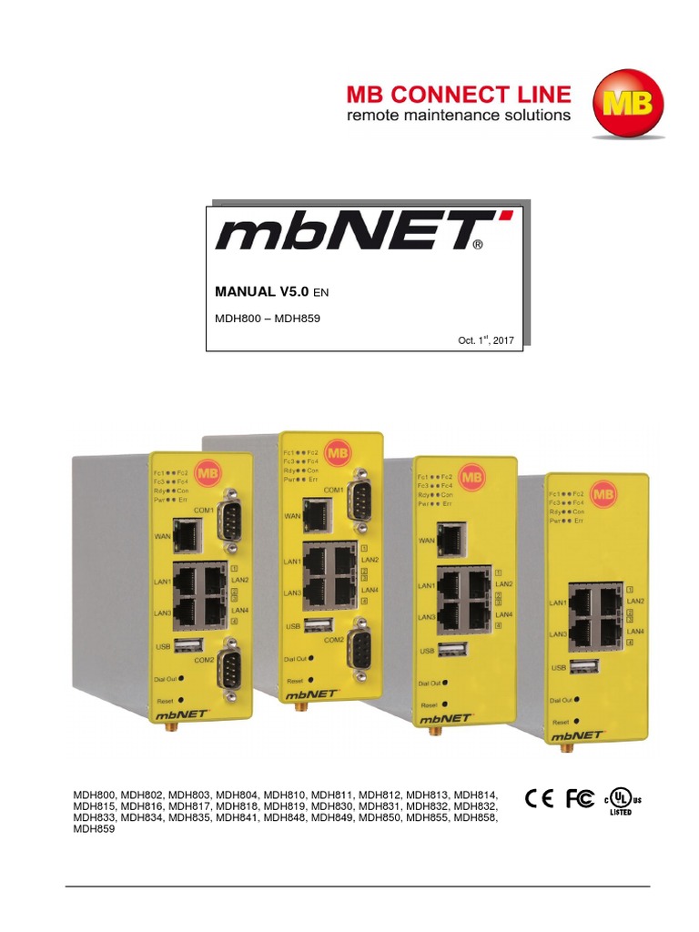 HB mbNET V5 en | PDF | Estándares de internet | ciberespacio