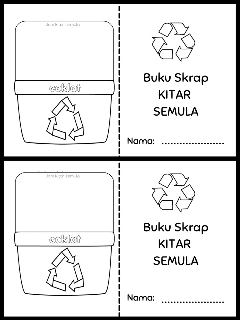 Buku Skrap Kitar Semula | PDF