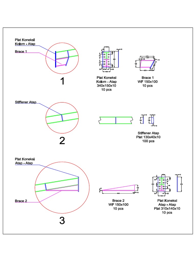 Workshop Atap WF 150 Detail | PDF