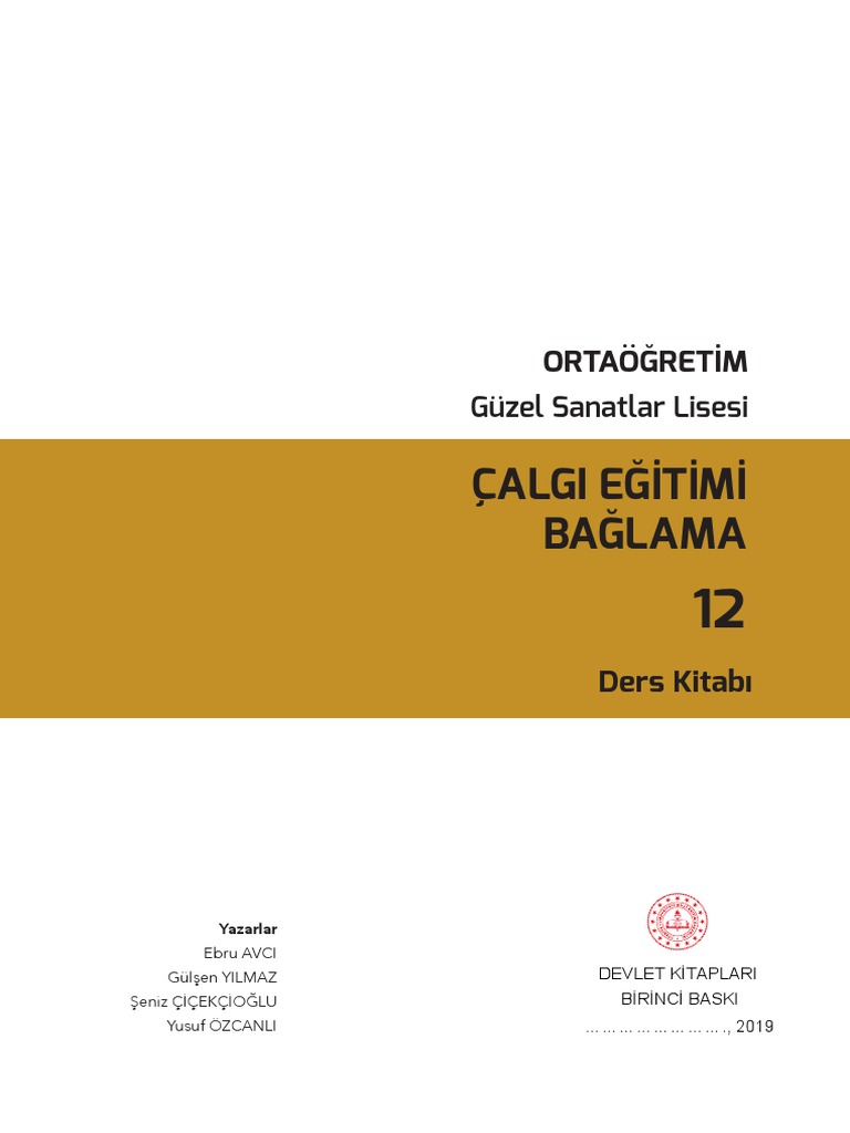 ÇALGI EĞİTİMİ BAĞLAMA 12 Meb | PDF