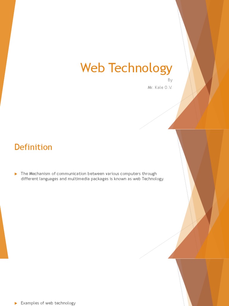 3.web Technology | PDF | World Wide Web | Internet & Web 3.web Technology | PDF | World Wide Web | Internet & Web