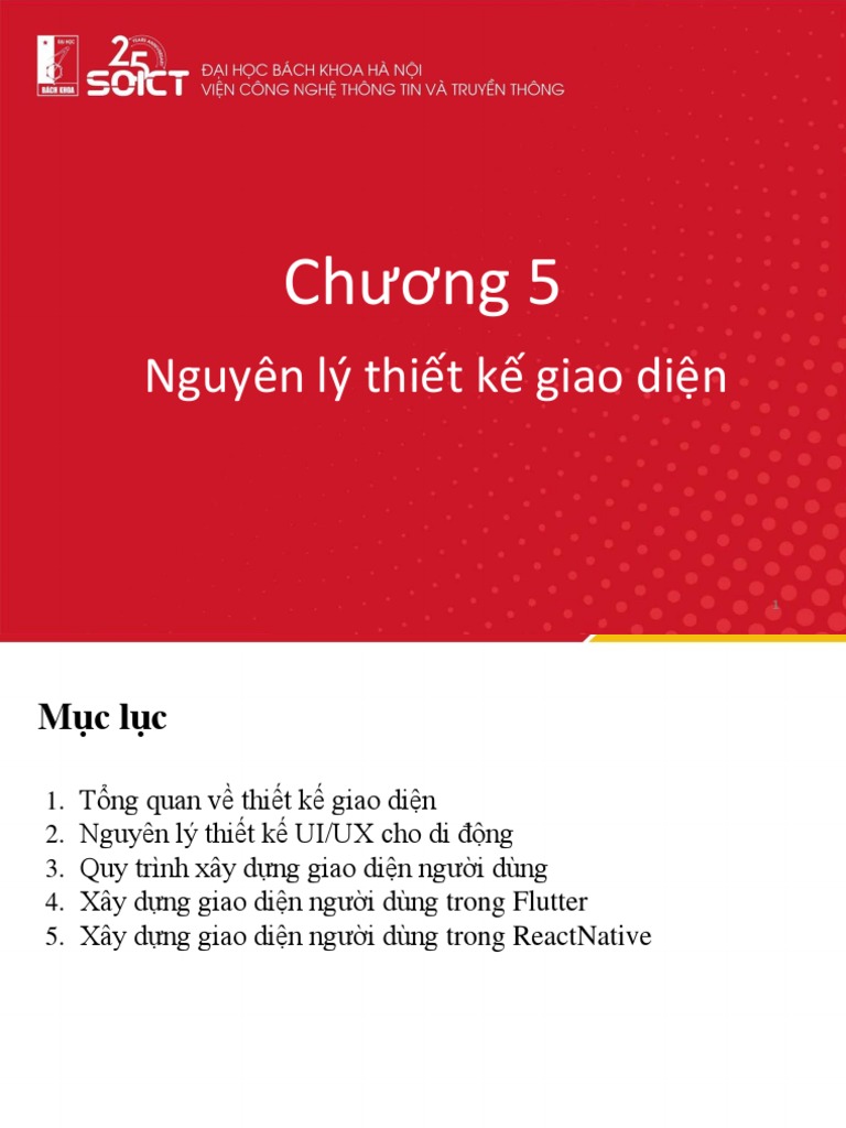 Chuong 5 Nguyen Ly Thiet Ke Giao Dien - Part2 | PDF