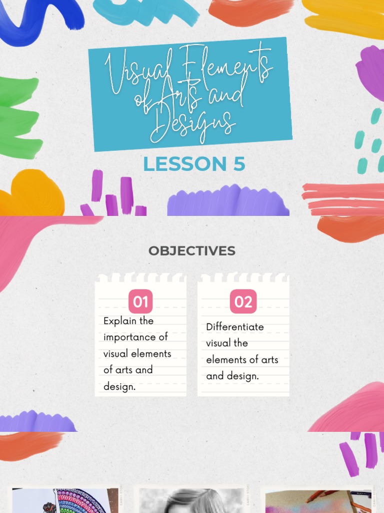 Copy of ART 002 Lesson 5 Visual Elements of Arts and Designs | PDF ...