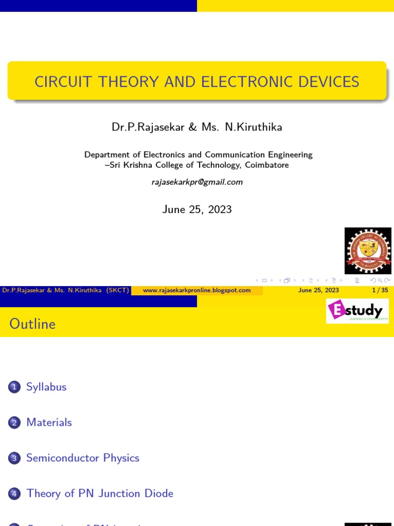 Module2 - Session1 | PDF | P–N Junction | Doping (Semiconductor)