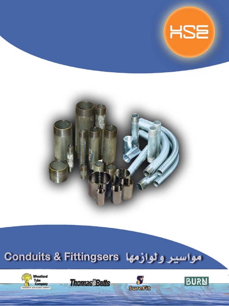 Conduits and Fittings | Download Free PDF | Pipe (Fluid Conveyance) | Materials