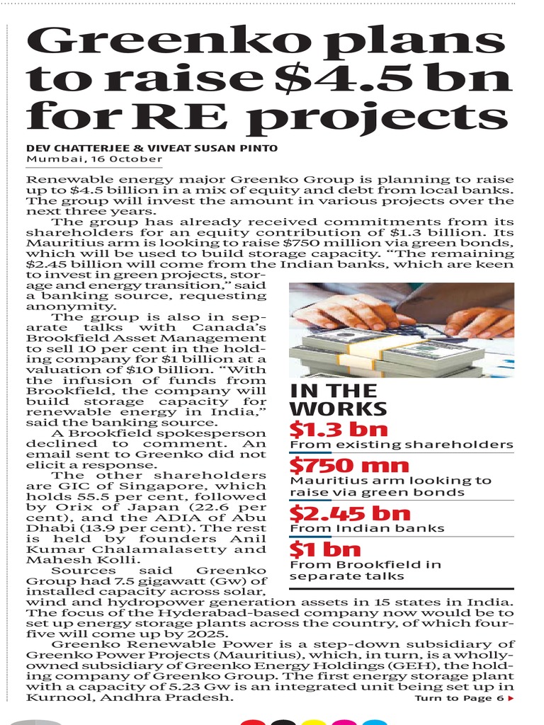 Greenko's $4.5B Renewable Expansion | PDF