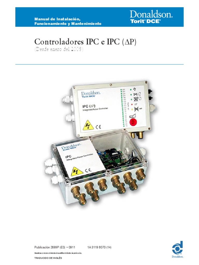 Iom - Ipc Controller - Es - 1a31198070 | PDF | Relé | Diodo emisor de luz