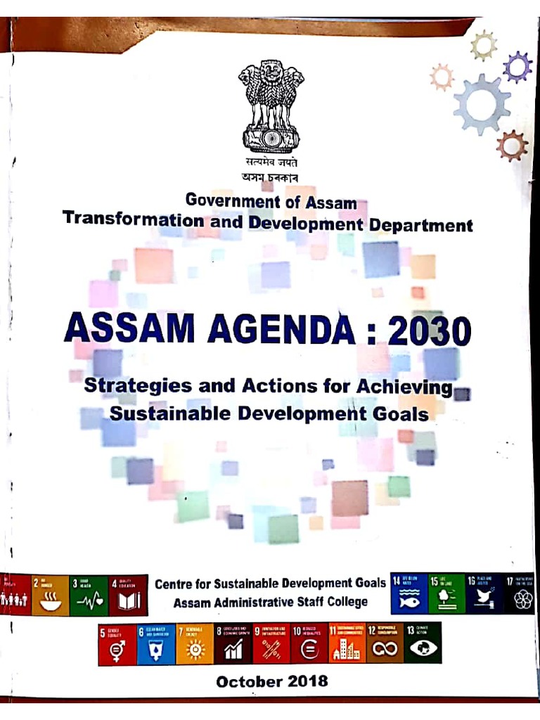 Assam Agenda 2030 | PDF